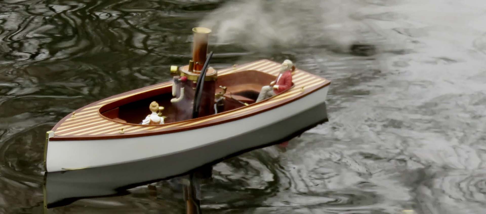 full steam ahead to see our model boats 👍